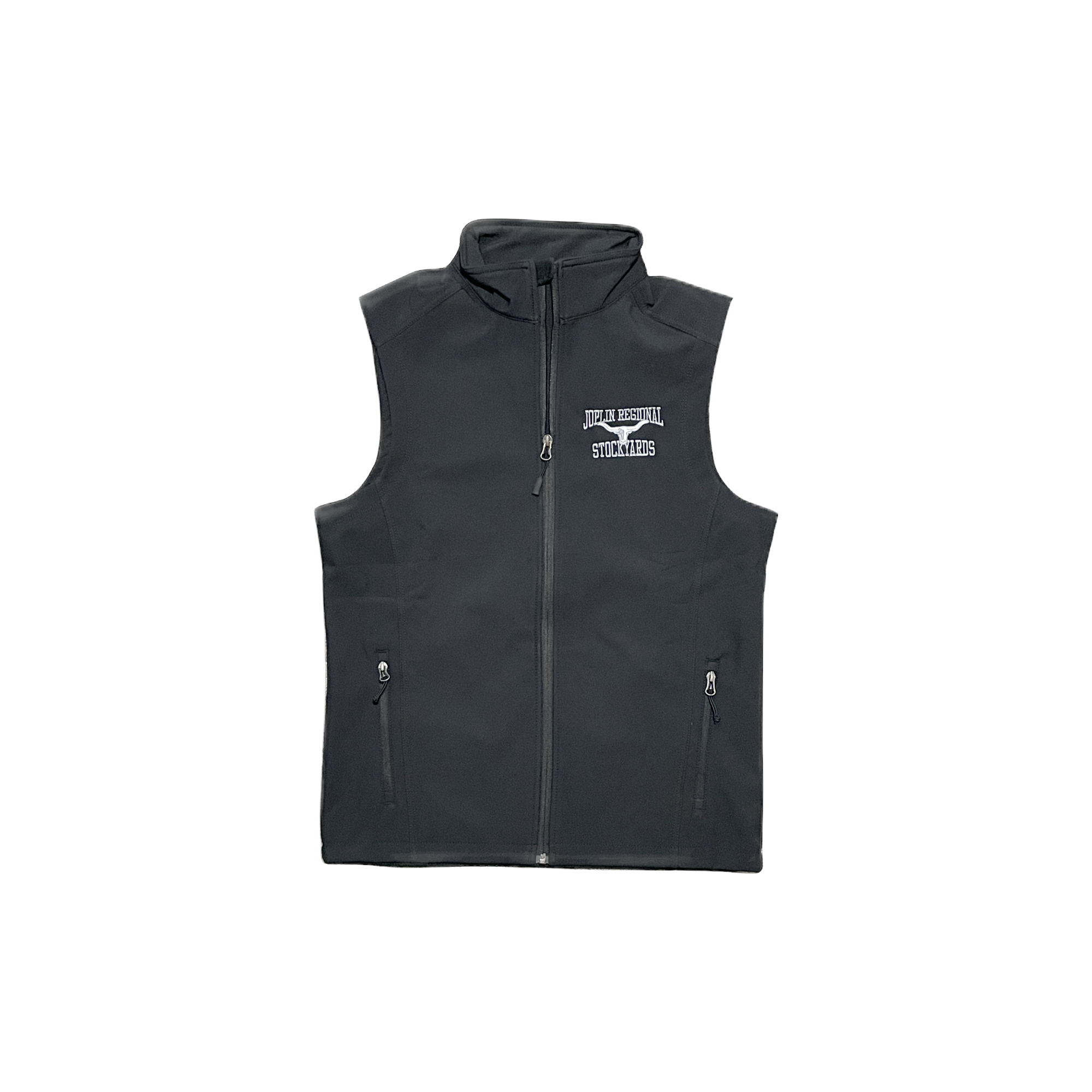 Black Softshell Vest | Joplin Stockyards Merchandise